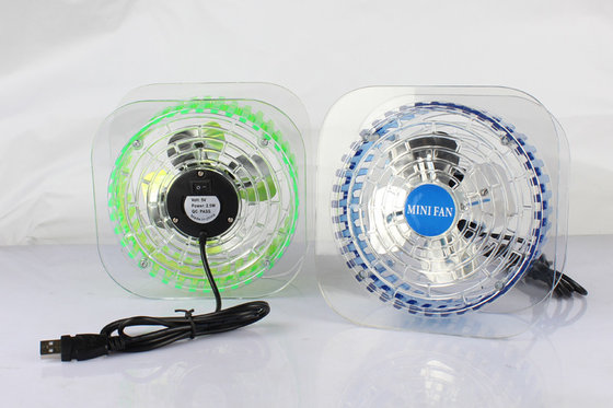 Portable Mental USB Desk Fan Mini Power Saving For Laptop Cooling