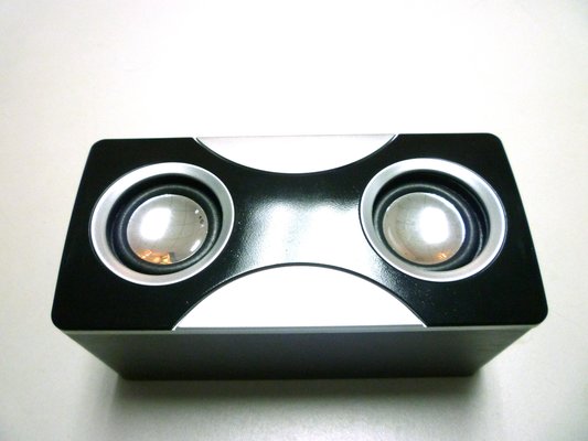Stereo Audio Cable Remote Control Wooden Speakers For Ipod With SD Card