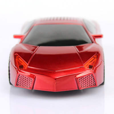 Car Shaped Portable Speakers For Laptops With SD And TF Card