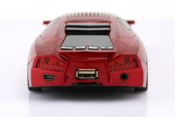 Car Shaped Portable Speakers For Laptops With SD And TF Card