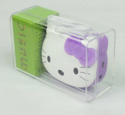 Lovely Hello Kitty Portable Speakers For Cell Phones With FM Radio