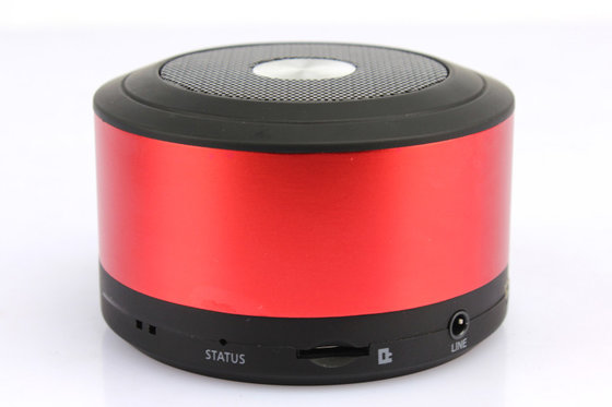 Aluminum Hands Free Bluetooth Speakers Dc5v With Tf Card And Fm Radio