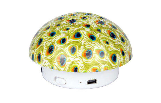 mushroom shape Portable Iphone Bluetooth Speaker with 3.5 audio input jack