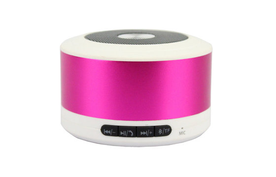 Wireless Portable Iphone Bluetooth Speakers Purple Color For Laptop