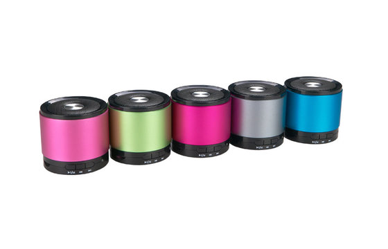 Blue, Red, Black Wireless Hand-free Stereo Rechargeable 2.1 + EDR Standard Bluetooth Speakers For Iphone