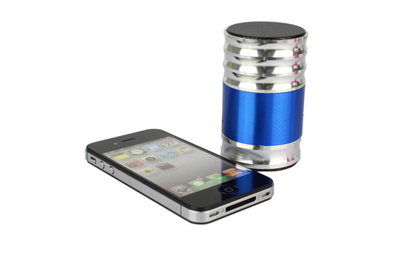 High-Fidelity Bluetooth Stereo Speaker Circular With Fm Radio For Ipad