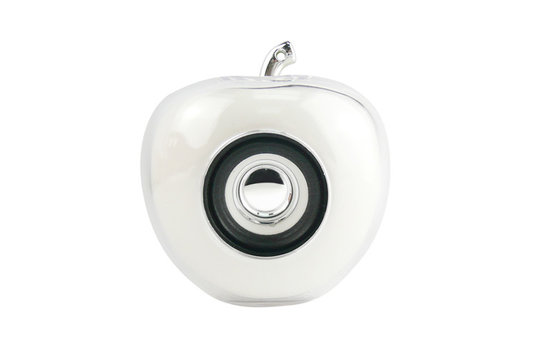 1*2W Apple Speaker / Portable Speakers For Cell Phones / Car Speaker For 3.5mm Audio Device
