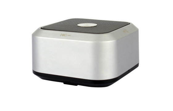 Silver Wireless Portable Bluetooth Speakers With Built-In TF Card Slot