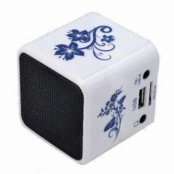 New Music Angle Mini Portable Speaker Player, SD/TF Card Slot for PC iPod MP3 Player