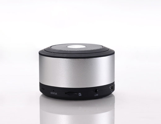 outdoor Supper Bass Mini Bluetooth Speaker Micro ABS , Aluminium for samsung