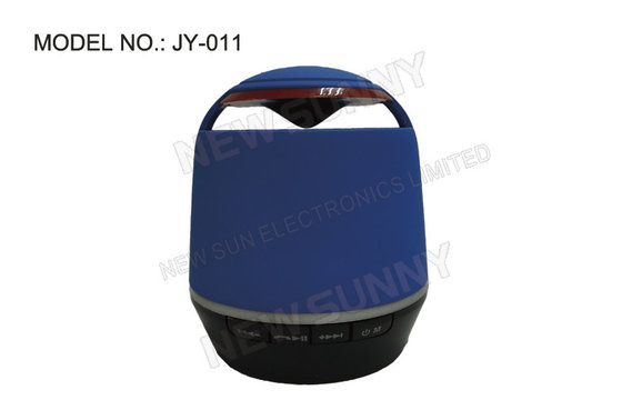 colorful Smart Wireless bluetooth portable speakers with Fm Radio / LED