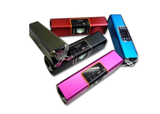 Colorful Wireless Cell Phone Speakers , Portable Sound Box Mini Music Speaker With LCD