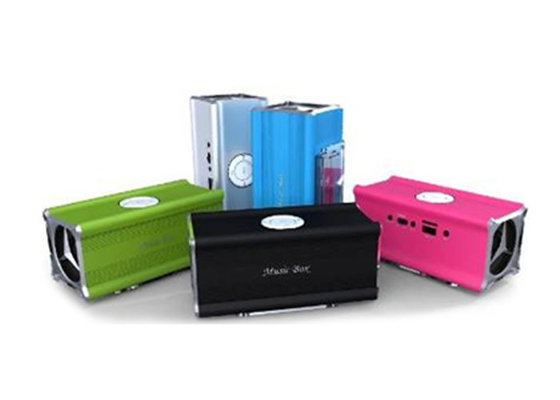 Fashion Mini Portable Wireless Cell Phone Speakers With Micro SD Card / USB