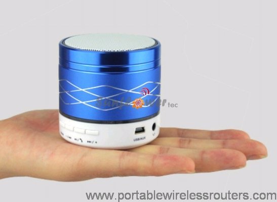 Mini Portable Hands Free Bluetooth Speaker with USB Port and Micro SD Card Slot