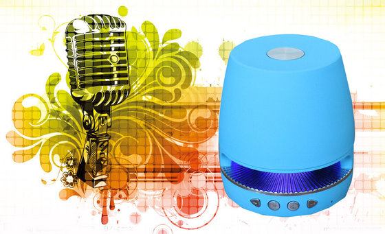 Mobile Micro USB Rechargeable Bluetooth Speaker Portable Support SD Card / A2DP