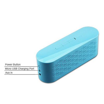 High Fidelity Audio Wireless Stereo Bluetooth Speakers for iPhone / iPad