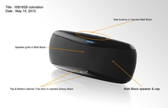 Rom Base Wireless Bluetooth Stereo Speaker Rechargeable