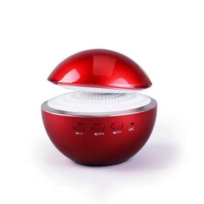 Fashion Red and Black Active Mini Bluetooth Speakers Support HFP , A2DP , AVRCP