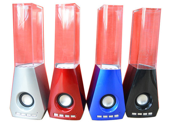 TF FM 3.5LIN Colorful Lights Crystal Bluetooth Speakers Ipad PC Manufacturer