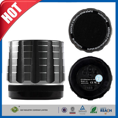 Small Li-ion Iphone / Ipad Powered Bluetooth Speaker with Built-in Mic
