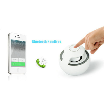 Active Wireless Portable Bluetooth Speakers V2.1 with USB and Microphone