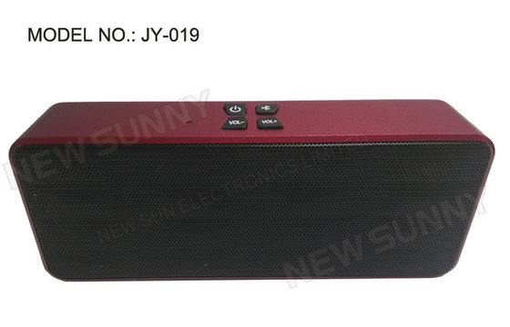 Aluminum Alloy Hands Free Call Bluetooth Cube Speakers For ipod / ipad / Computer