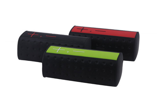 High Fidelity black cube outdoor bluetooth wireless speakers DC 5V 80Hz - 20KHz