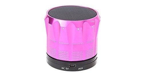 Outdoor mini wireless buletooth portable speaker , stereo speaker  in Pink S12