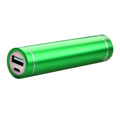 tube cylinder Mobile Power Bank 2600mah Lithium – ion rechargeable