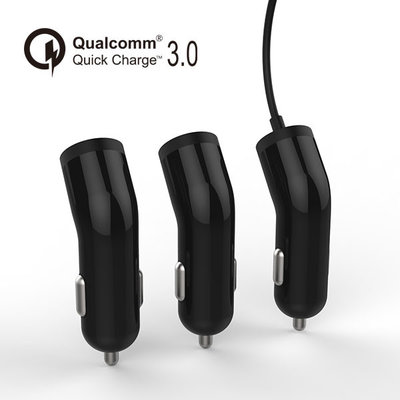 3.0 In Car Rapid Cell Phone Charger For Galaxy S7 / S6 / Edge / Plus Note 5 / 4