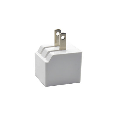 PC Tablet USB Wall Adapter , Mobile Phone US Plug Dual Port Wall Charger