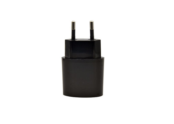 Portable EU Plug Single USB Wall Charger For Android Phone / IPhone