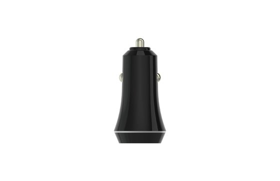 12-24V Input Cell Phone Car Charger , Portable Dual Port Micro USB Car Charger