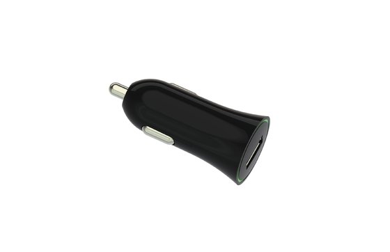 Single USB Car Charger 2.4 A High Capacity IPhone Android Suitable