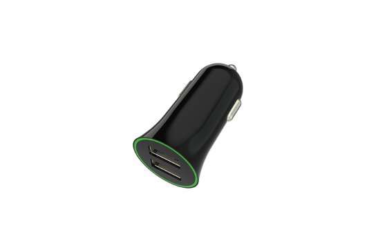 Mini 2 Port DC USB Car Charger For IPhone Android 2.1A 2.4A Adapter