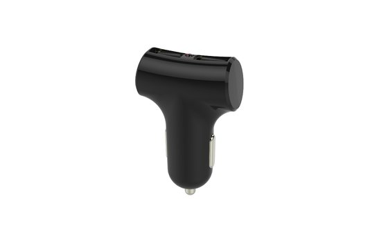 Dual USB Port Car Phone Chargers , Fire Proof Car Cellphone Charger