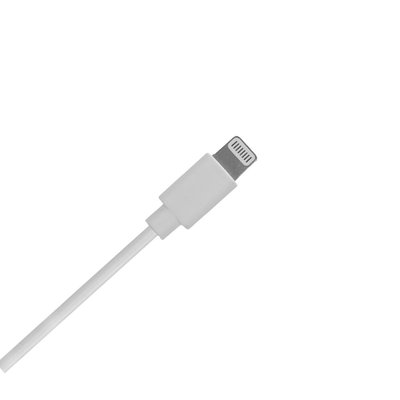 Round  IPad MFI Lightning Cable PVC / TPE Material Support 2.1A Current