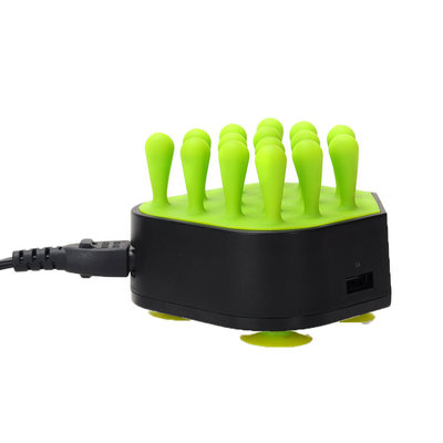 4 Ports Multi Port USB Charger 5V 34 Watt PC ABS Silicone Material