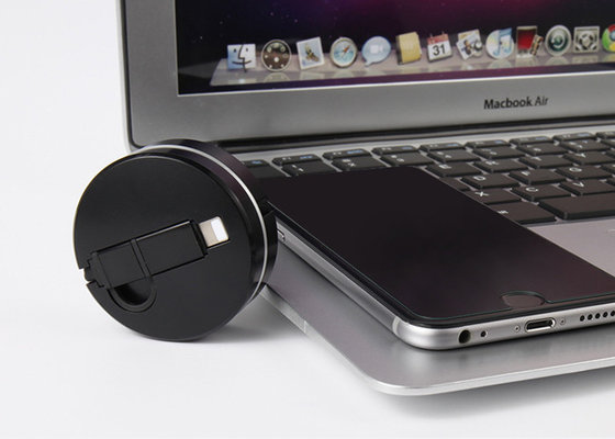Retractable 1m MFI Lightning Cable Quick Charging Data Cable ​