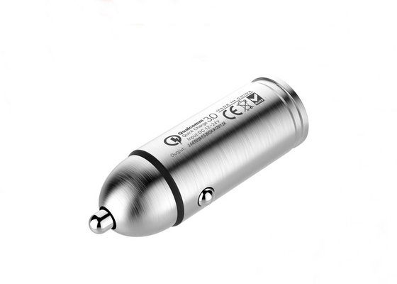 DC12V - 24V Pistol Bullet Shaped USB Car Charger Single Port