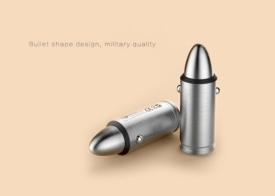 Universal compatibility 18W Bullet USB Car Charger for Samsung Galaxy and lenovo