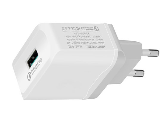 Single Port USB Samsung Quick Charger / Cell Phone Quick Charger Lightweight