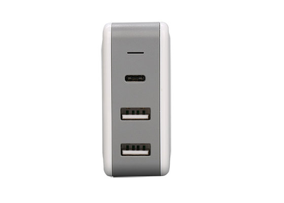 USB Type-C PD Wall Travel Usb Wall Charger 65W 3 Ports for Apple MacBook Pro / iPhone X