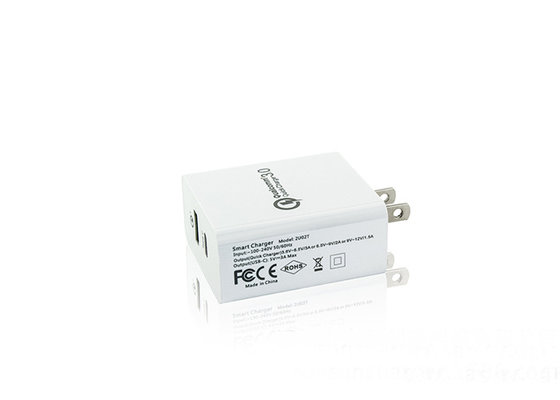 33W Dual USB Wall Charger Quick Charge 3.0 + Type C Port for iPhone 8/8 Plus / X