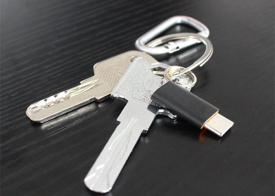 Galaxy S8 S8+ USB Type C Micro USB Adapter Convert Connector with Keychain