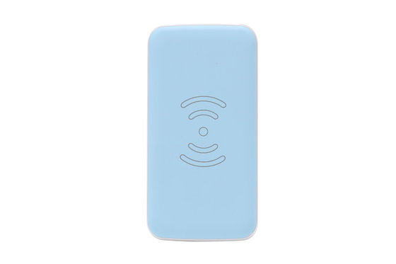 Large Capacity 8000mAh 2-in-1 Qi Wireless Battery Charger Power Bank for Smartphone Tablet and More