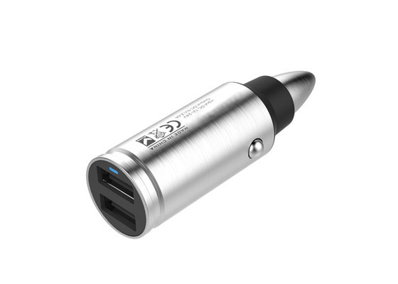 3.1A / 4.8A Double Ports Iphone Usb Car Charger 12 Volt with 12 months Warranty