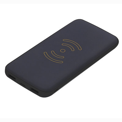 2018 New Wireless Charger Polymer 8000 mAh Power Bank with 2 usb output