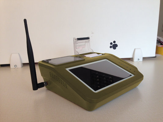 Moniteur basé androïde d'écran tactile de position avec l'identification sensible élevée d'empreinte digitale