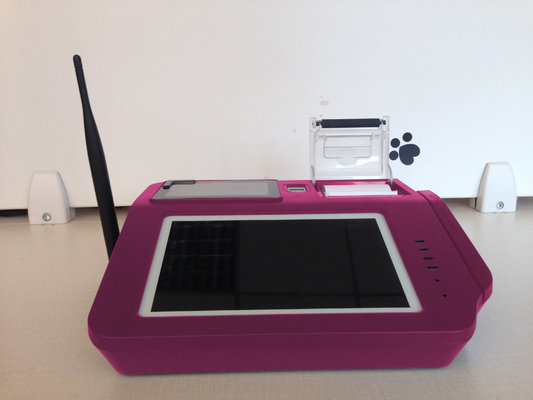 Système futé de position de tablette tactile avec le lecteur du lecteur de NFC/RFID